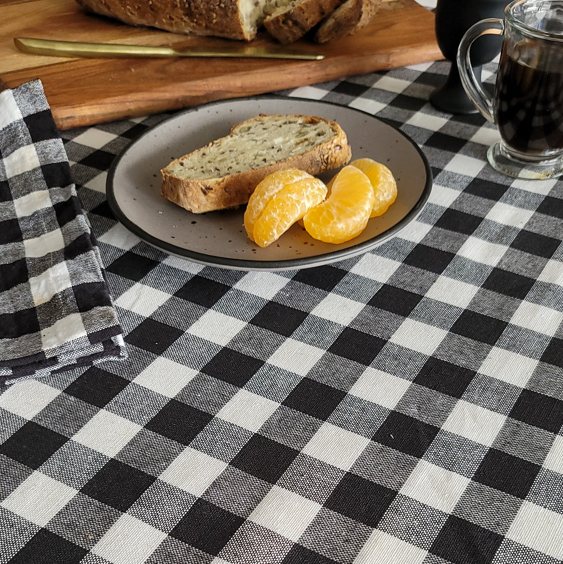 Vintage Aesthetic Wipeable & Anti-Slip Cotton Table Linen – Timeless ...